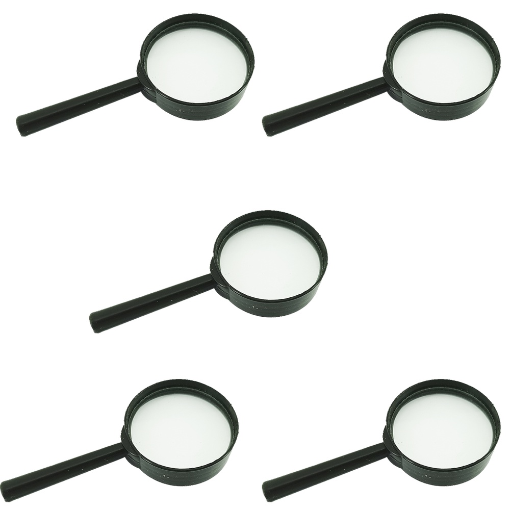 Kit 5 Lupas De Aumento 50mm Lupa Pequena | Shopee Brasil
