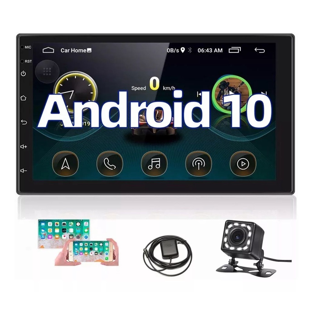 Central Multimidia Universal Slim Android 11.0 Wifi Gps 7p | Shopee Brasil