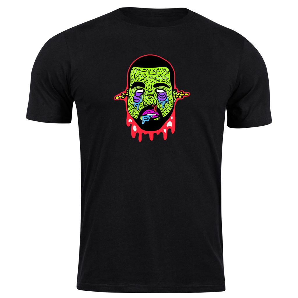 Camiseta algodão zumbi swag camisa drip rapper blusa street | Shopee Brasil