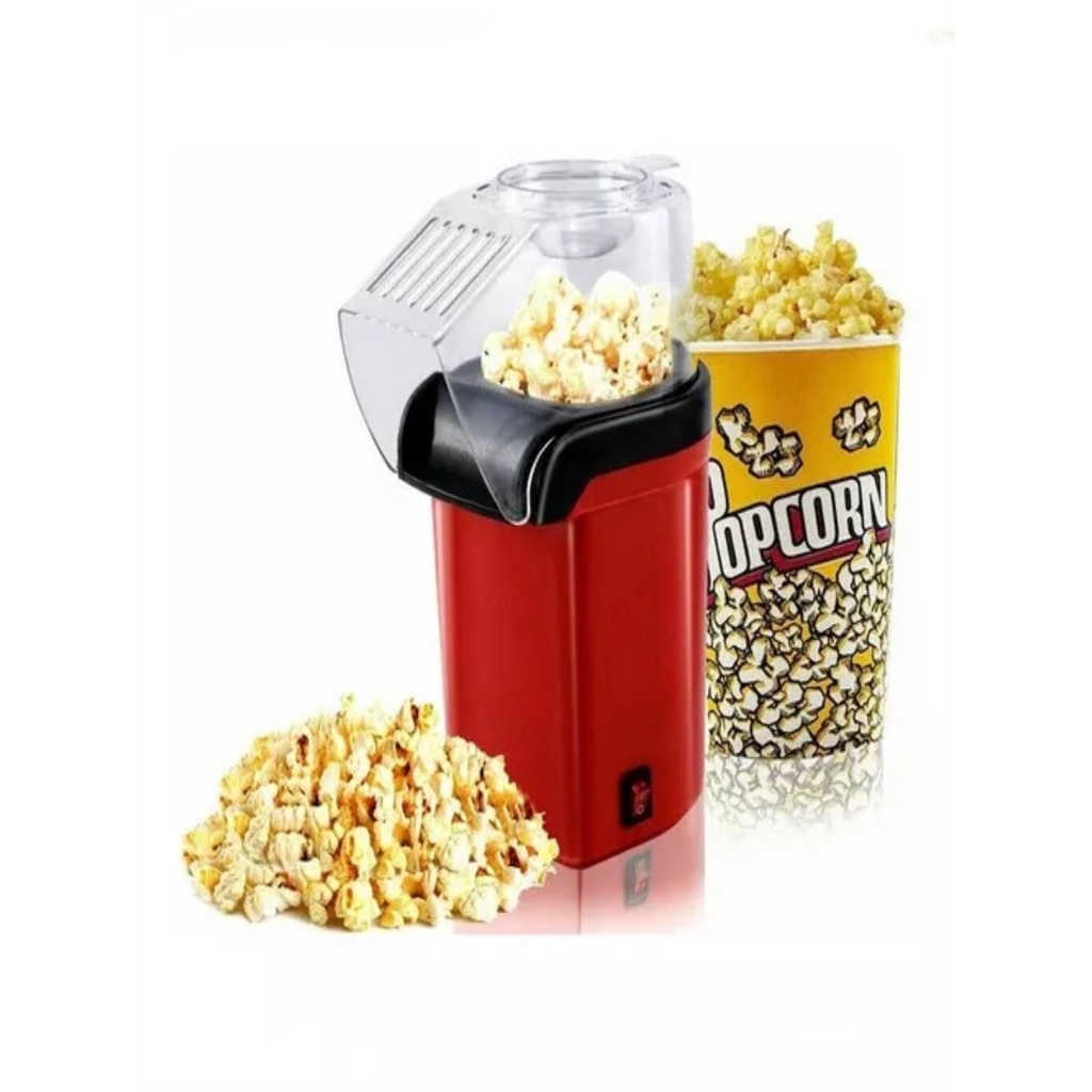 Pipoca Retro Elétrica 110v Popcorn Sem Óleo Saudável Top | Shopee Brasil