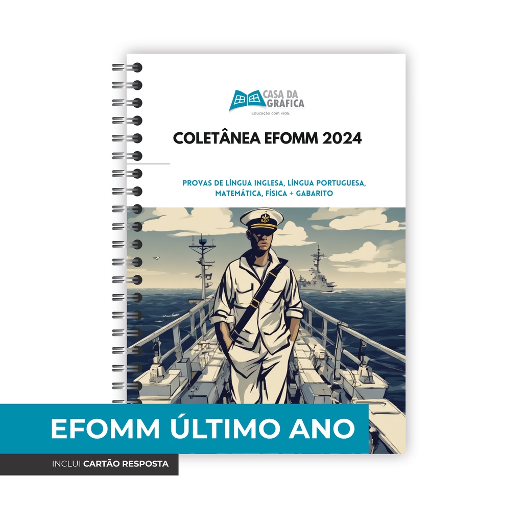 Apostila EFOMM coletânea de provas - ÚLTIMO ANO - 2024 | Shopee Brasil