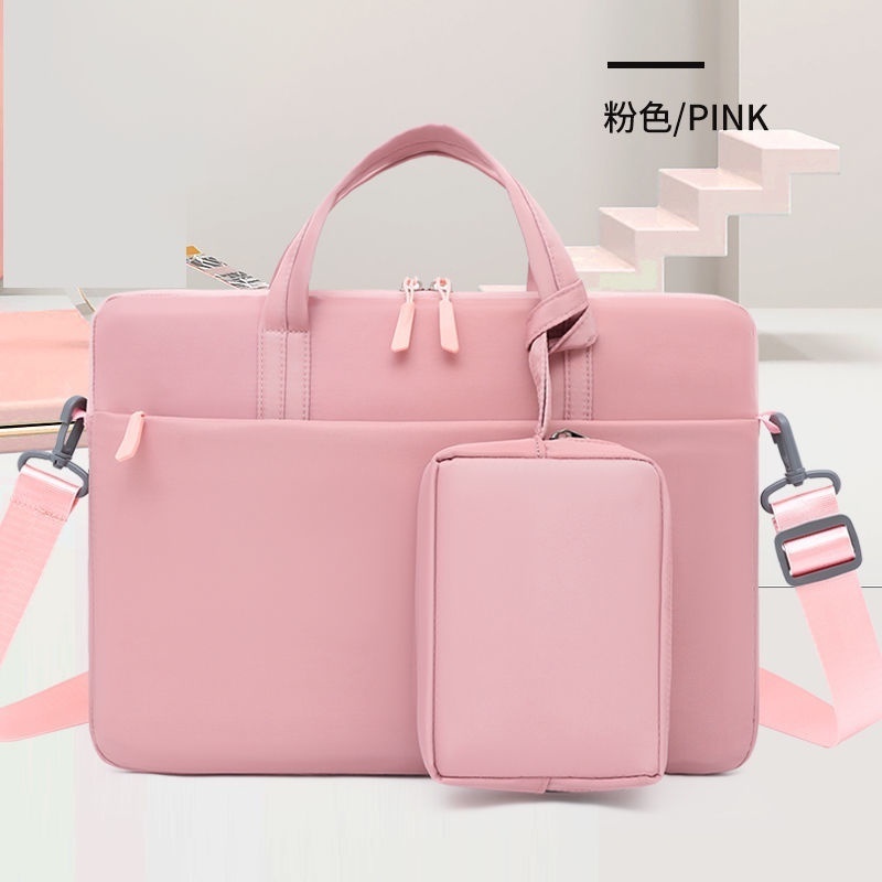 Big Capacity Pink Laptop Bag Business Casual Computer Handbag Portátil ...