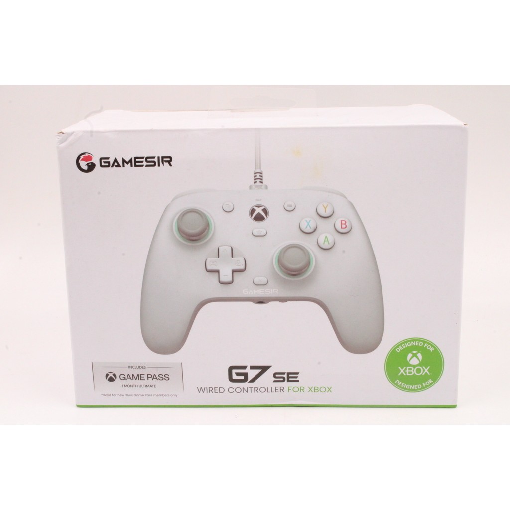 CONTROLE - XBOX GAMESIR G7 SE WIRED CONTROLLER BRANCO (1) | Shopee Brasil