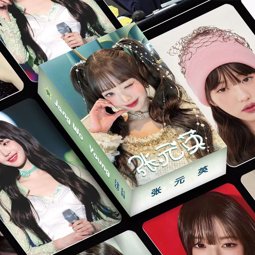 50-119pcs IVE SWITCH Holograma Laser Cartões Lomo Postais Holográficos ...