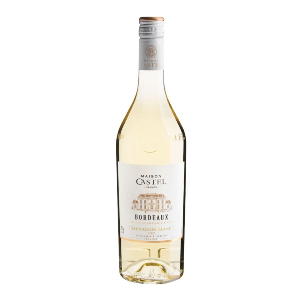 Vinho Branco Maison Castel Bordeaux Sauvignon Blanc 2021 750ml | Shopee ...