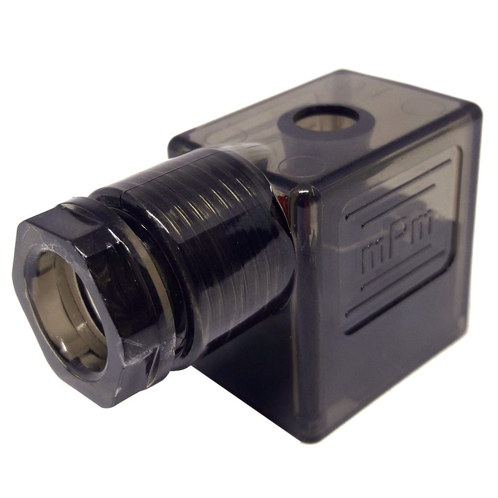 Cachimbo Conector Para Valvula Modelo Din 43650 3 Pinos Com Led 24 Vdc ...