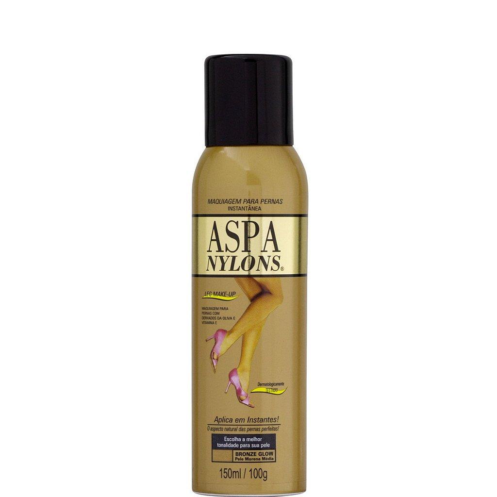 Aspa Nylons Spray Maquiagem Para Pernas Instantânea Bronze Glow 150ml ...