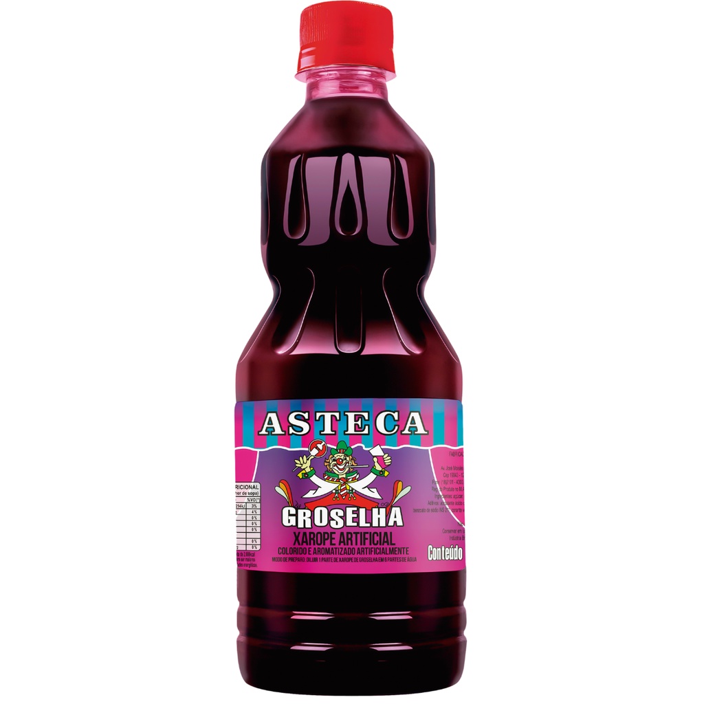 GROSELHA ASTECA 900ML IDEAL PARA BEBIDAS E SOBREMESAS | Shopee Brasil