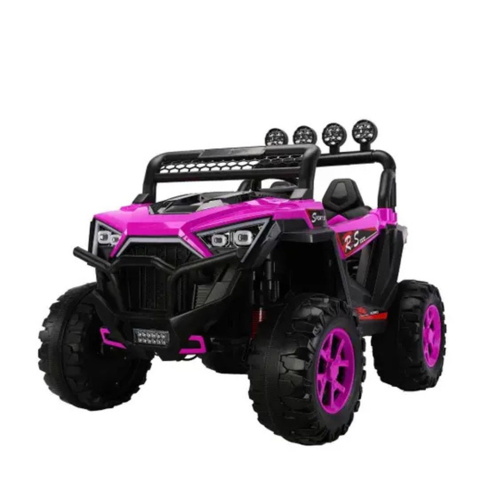 Carro Elétrico Infantil UTV 4X4 Rosa 12V com Controle Zippy | Shopee Brasil