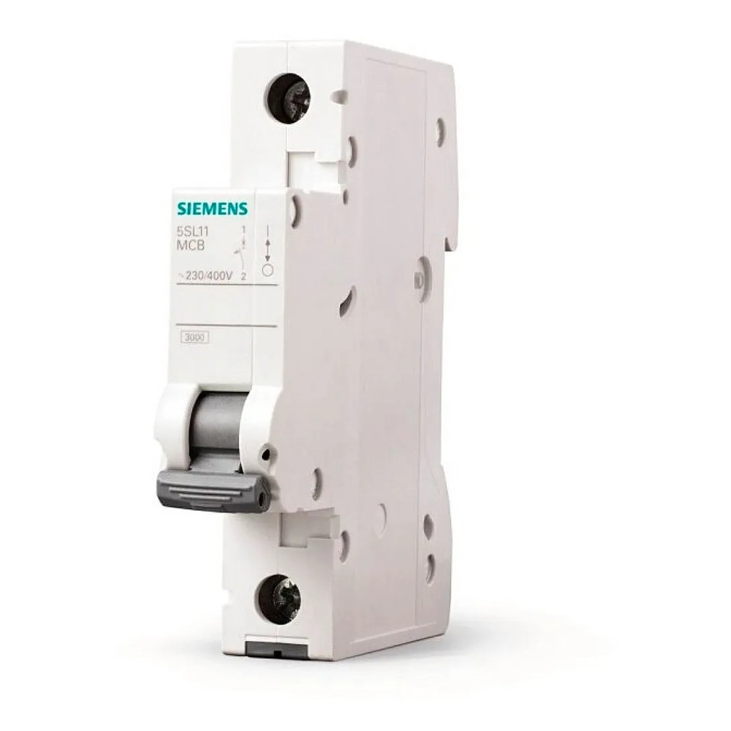 Disjuntor Unipolar Curva C DIN 10A, 16A, 20A, 25A e 32A Siemens | Shopee Brasil