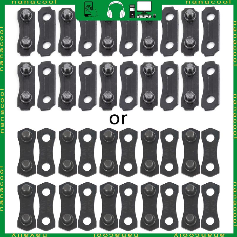 10sets 3/8'' Chain Link Repair Preset Straps 10 x Repair Kit Chain 3/8 ...