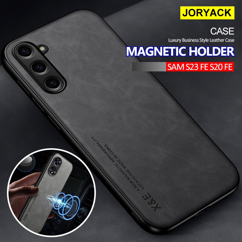 Capa De Luxo Joryack Para Samsung Galaxy S23 FE S20 S21 S23 Ultra S22 Plus S22 S21 Leather Case ...