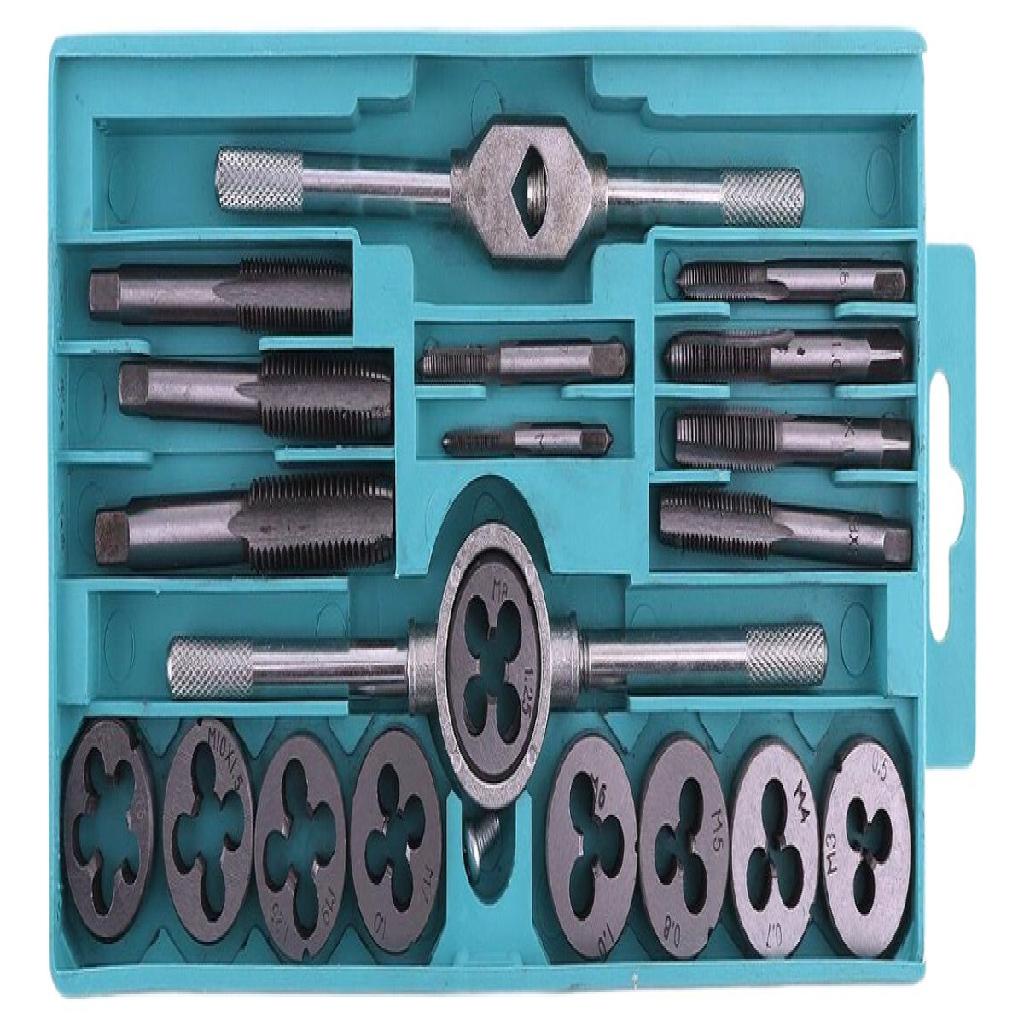 Jogo De Tarracha E Macho Fêmea Pente Abre Rosca Kit C/maleta | Shopee ...