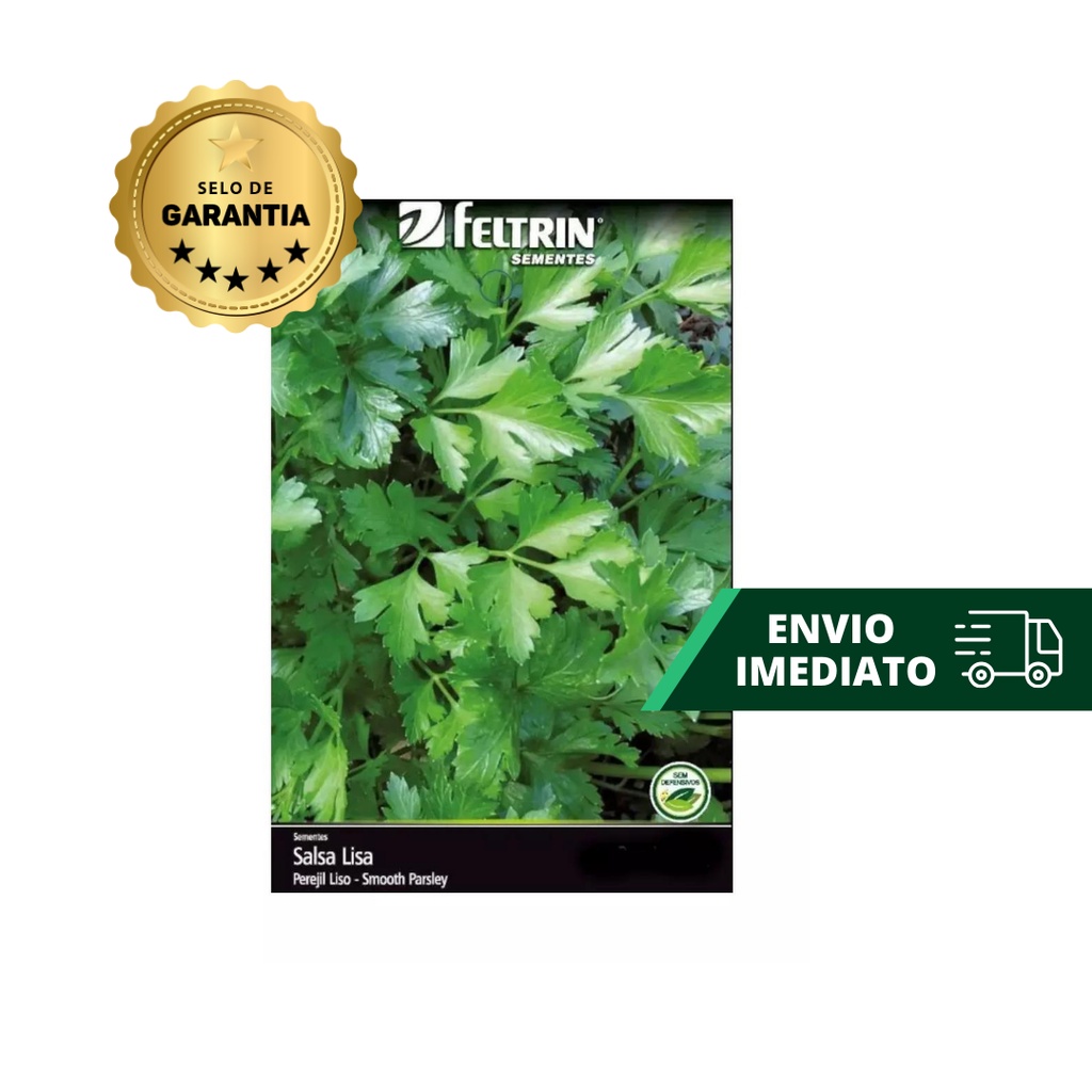 SEMENTE SALSA LISA 100 GR LATA FELTRIN | Shopee Brasil