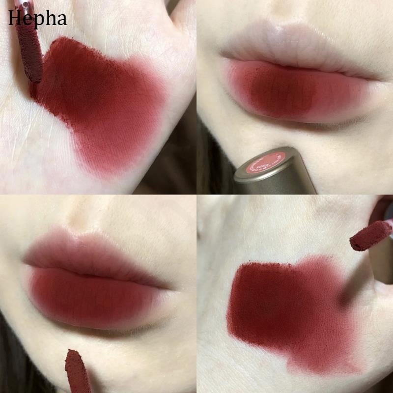 Batom Coreano Névoa Em Pó Original Mate Veludo Lama Labial Antiaderente ...