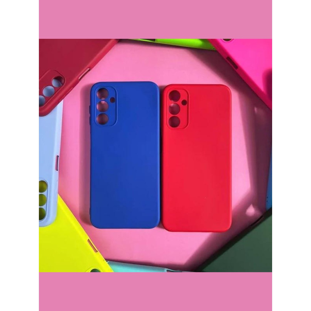 Capa Capinha Case Aveludada Silicone P/ Samsung Galaxy A14 / A34 - Cores Femininas | Shopee Brasil