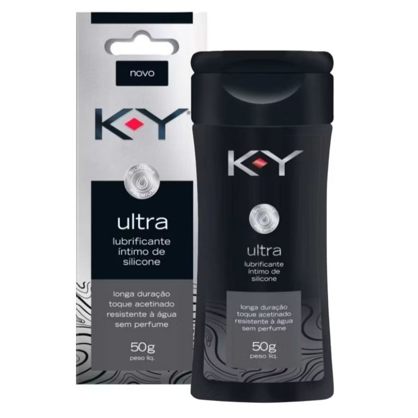Gel Lubrificante Íntimo KY Ultra Silicone 50g | Shopee Brasil
