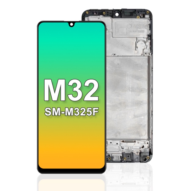 6.4" Super Amoled M32 Compativel M325F/DS M325 Frontal Oled&Incell Tela ...