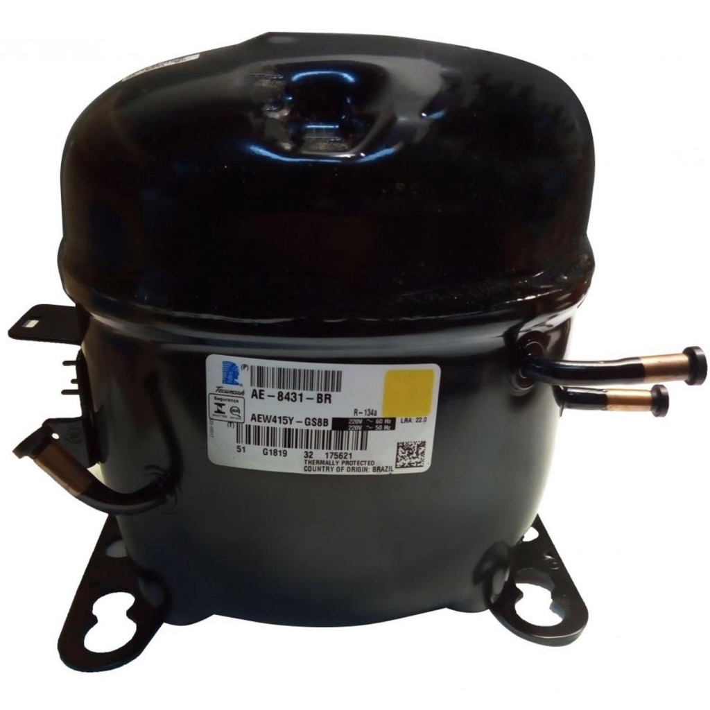 Compressor 1/2hp 220v R134 Tecumseh AE1902BR | Shopee Brasil