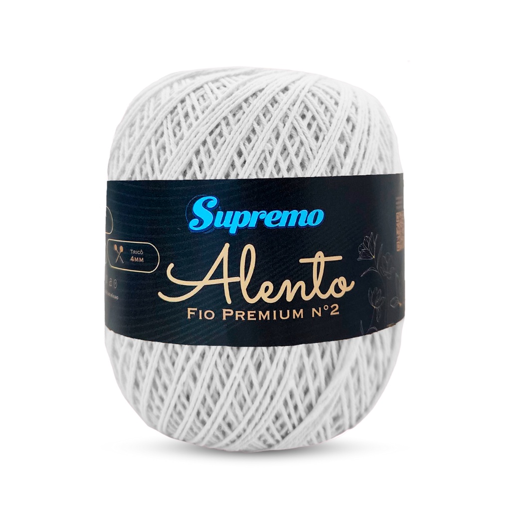 Linha Supremo Alento Premium Nr 2 500 metros (Mesma Espessura Fio Anne) | Shopee Brasil