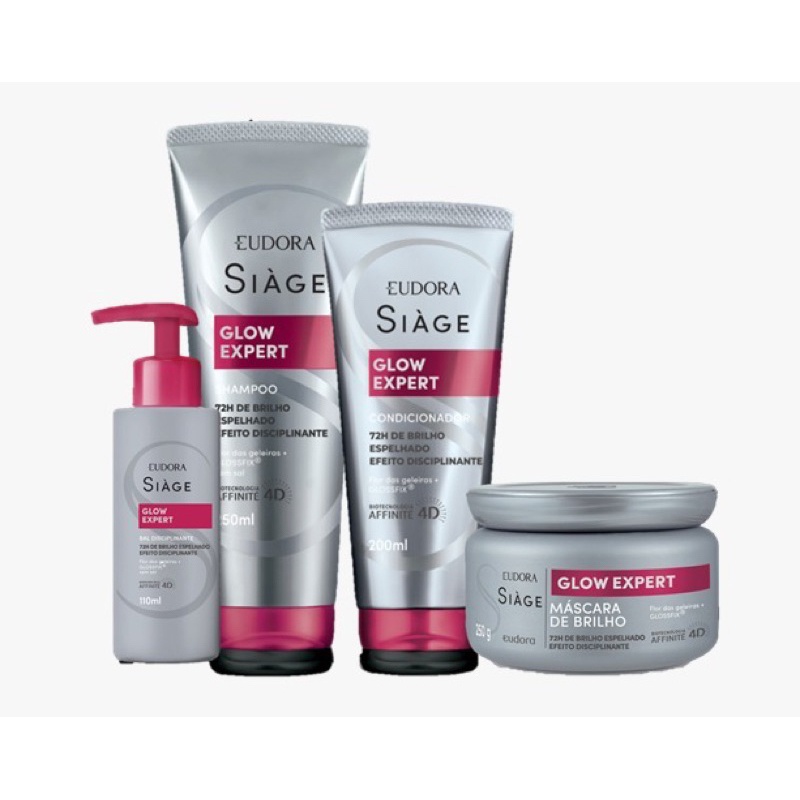 Eudora Combo Siàge Glow Expert (4 itens) | Shopee Brasil