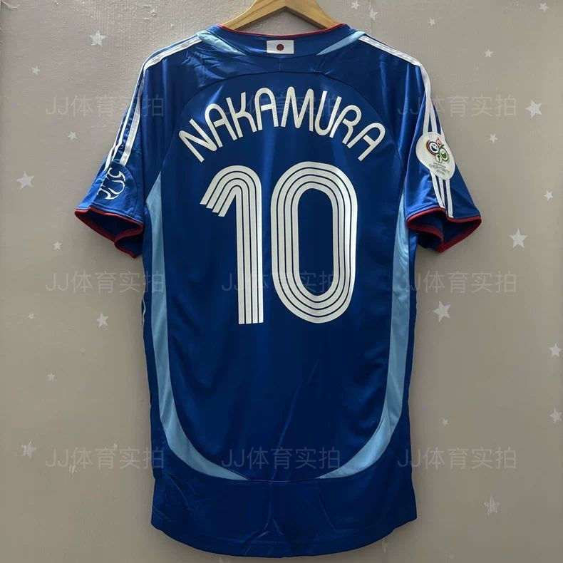 Camisa em casa da seleção japonesa de 2006 Uniformes de futebol de ...