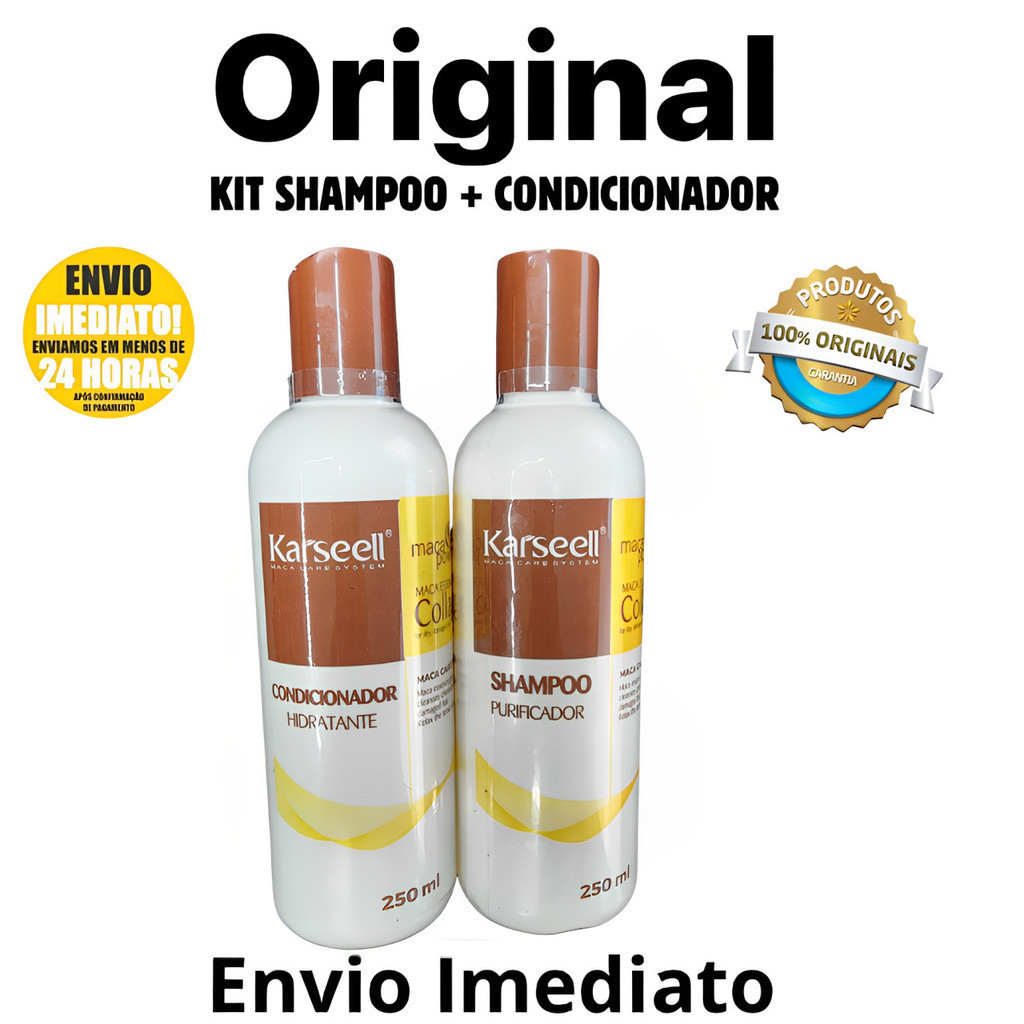 Karseel Original Shampoo Kit 250ml + Karseell Conditioner 250ml ...