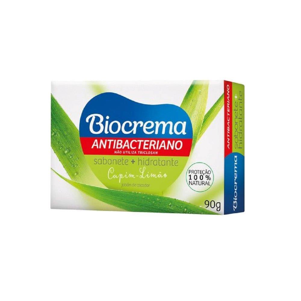 Biocrema Capim Limão Sabonete Antibacteriano 90g | Shopee Brasil
