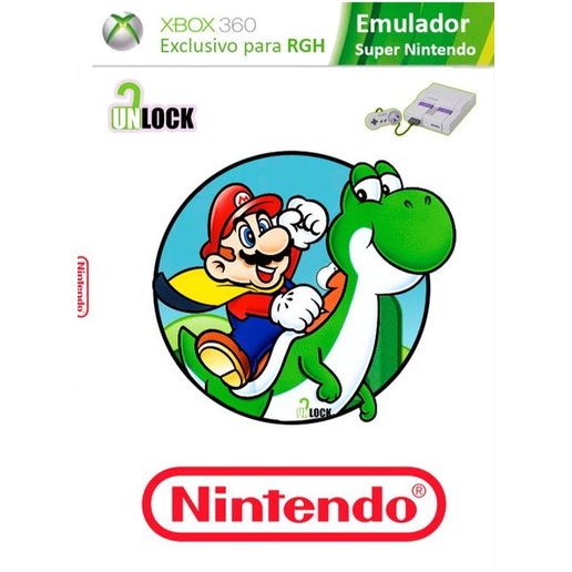 Super Nintendo para XBOX 360 LEIA A DESCRIÇÃO | Shopee Brasil