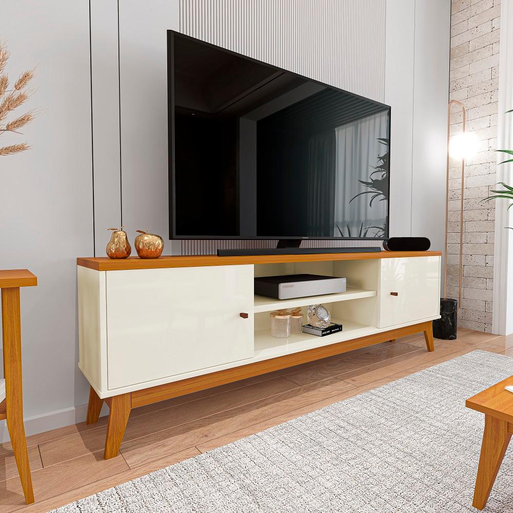 Rack para Tv até 75 Polegadas 2 Portas Itália 180cm | Shopee Brasil