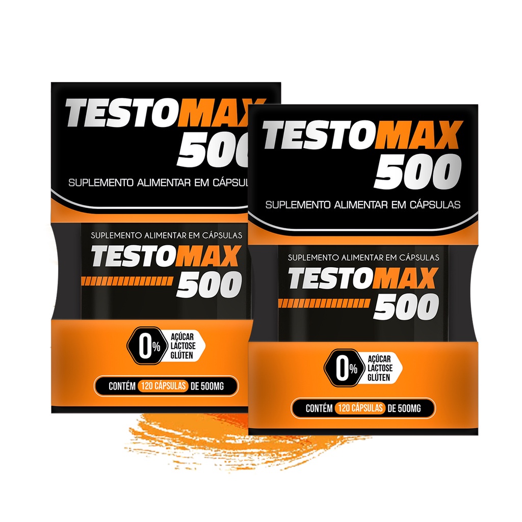Kit 2 Potes Testomax Suplemento Alimentar Natural 100% Testo Puro ...