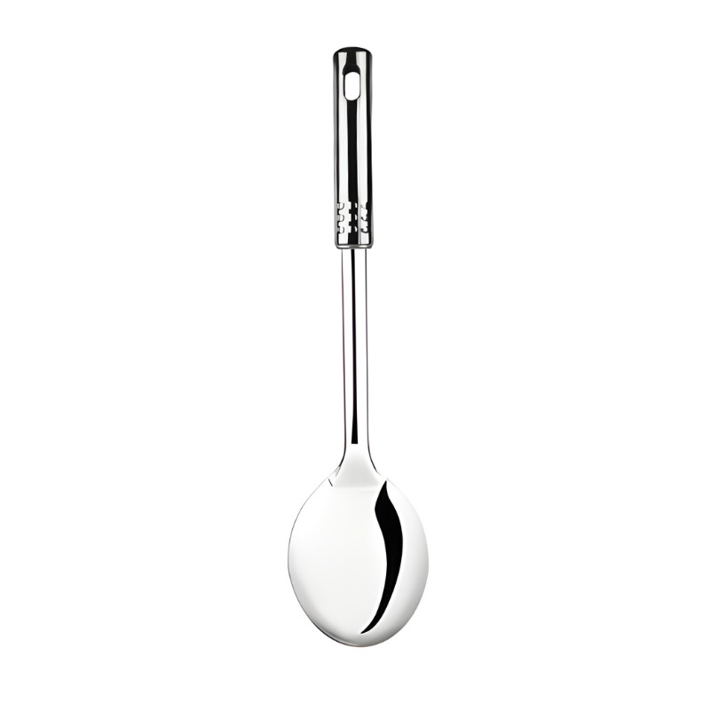 Colher Grande Aço Inox Servir Arroz Cozinha Talher Faqueiro | Shopee Brasil