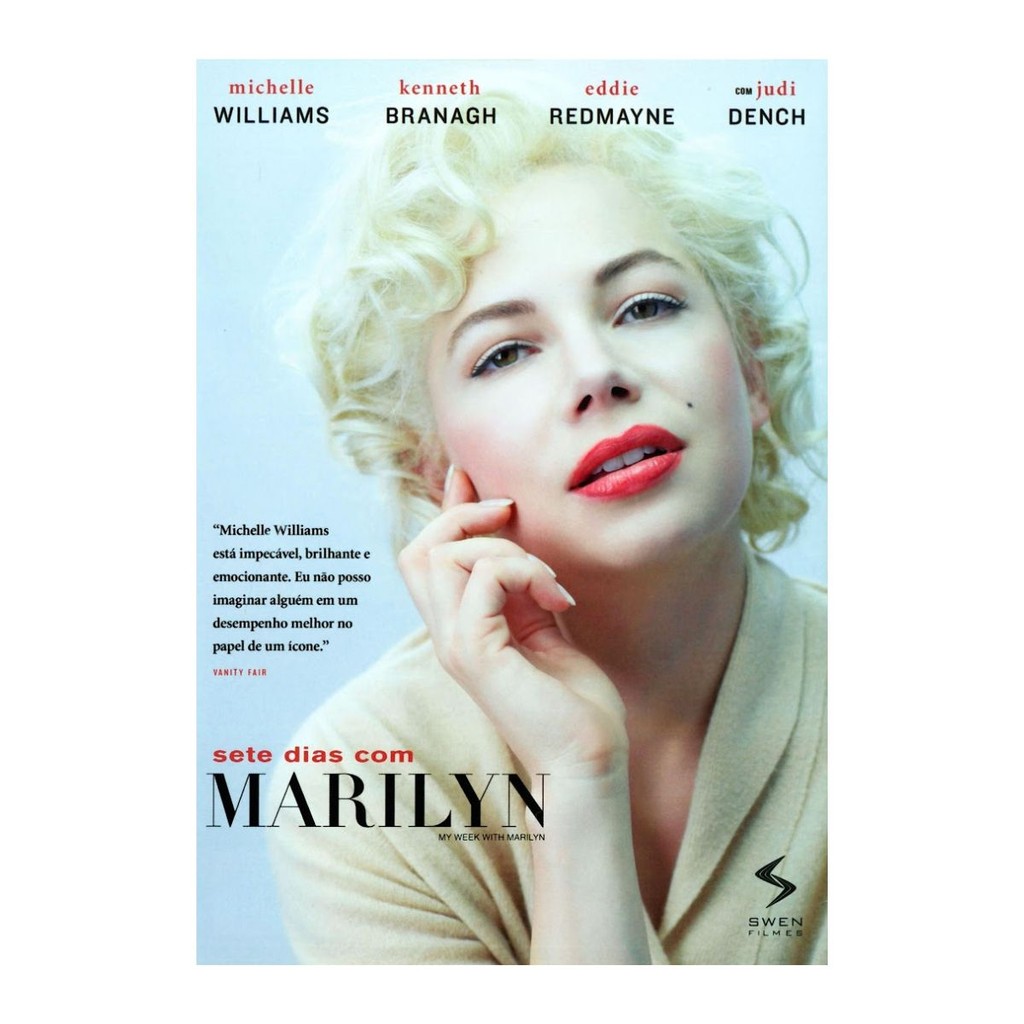 Sete Dias com Marilyn - DVD - My Week with Marilyn (2011) | Shopee Brasil