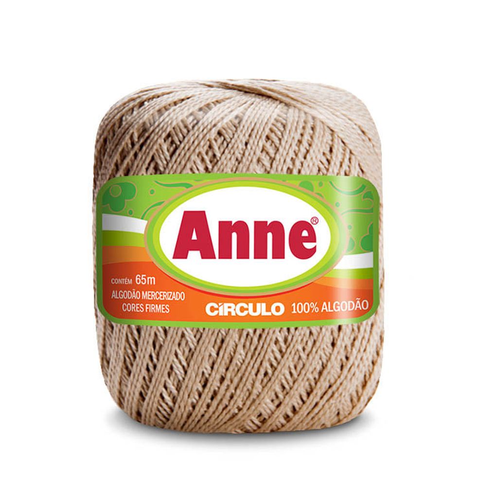 Linha de Crochê Anne 65 Cor 7684 Porcelana - Circulo | Shopee Brasil
