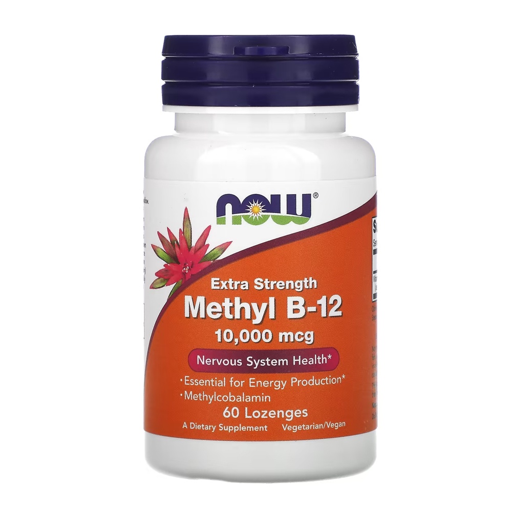 Metil B-12 Now Foods 10000mcg Força Extra 60past Importado | Shopee Brasil