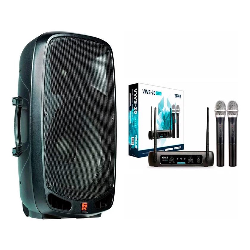 Caixa Ativa Staner 15 Ps1501 Bluetooth + Microfone Sem Fio | Shopee Brasil