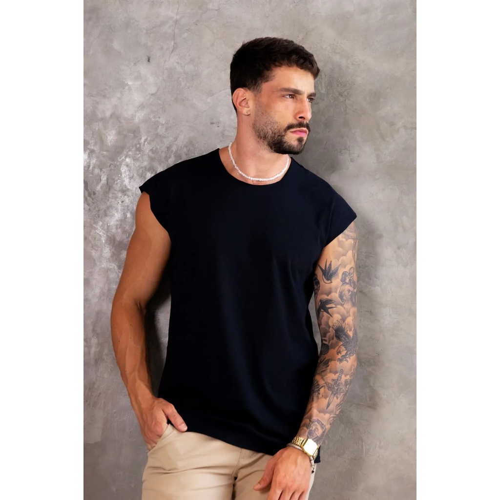 Regata Masculina Havaí Machão Corte Lazer M.artt | Shopee Brasil