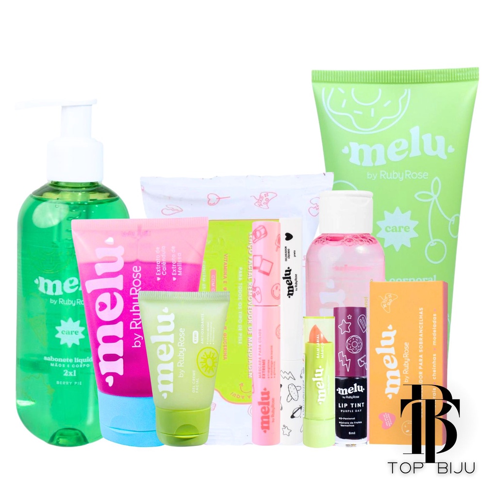 Kit Melu by Ruby Rose 10 produtos - Melu by Ruby Rose | Shopee Brasil
