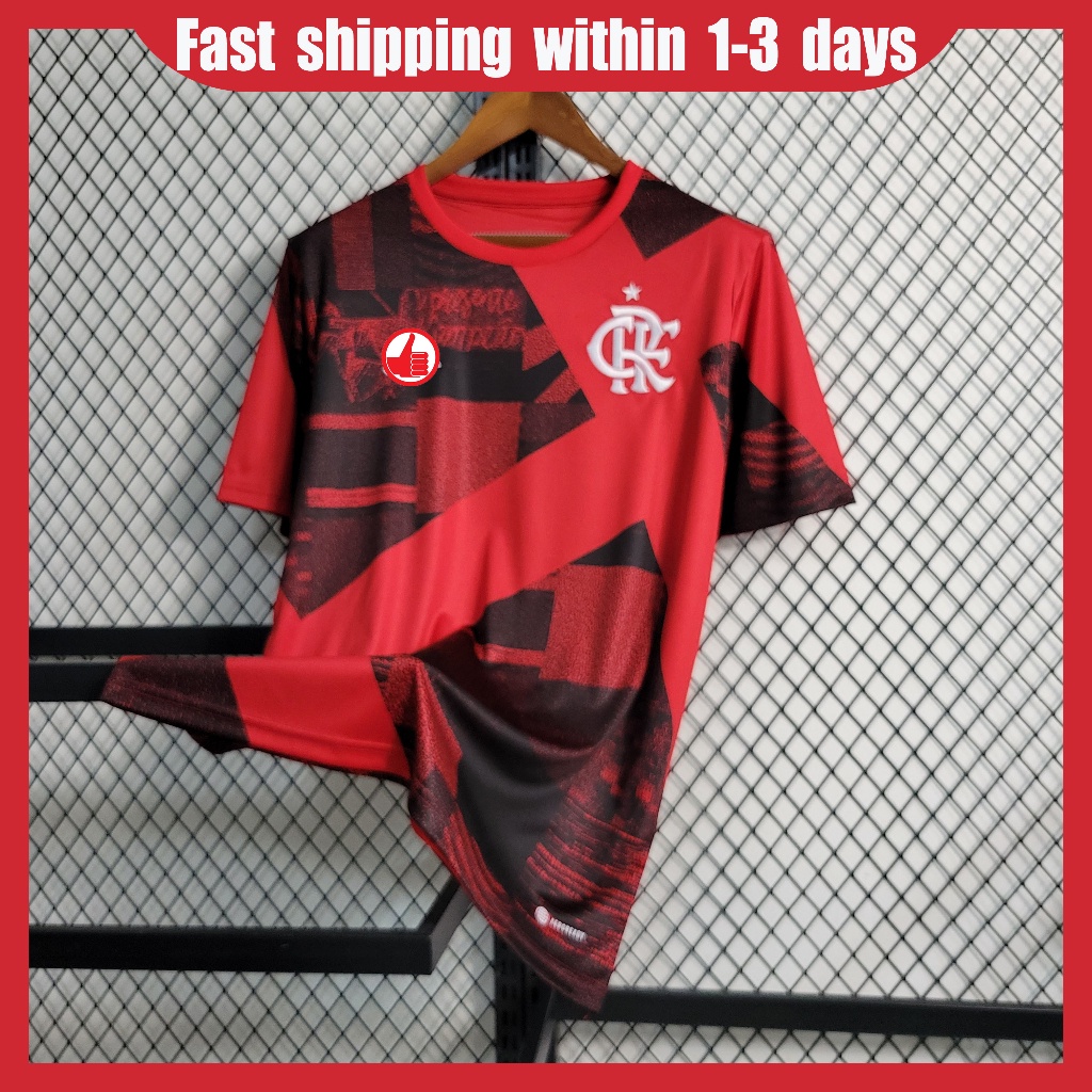 Camisa Da Equipe De Futebol Masculino 2023 Flmg | Shopee Brasil