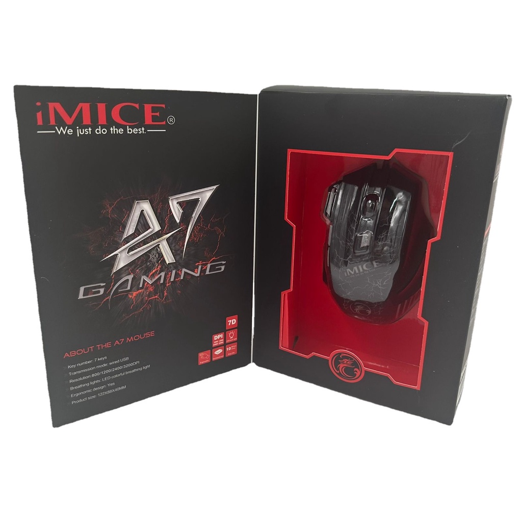 Mouse Gamer iMICE Original - Material De Alto Qualidade Varios Modelos Modelos | Shopee Brasil