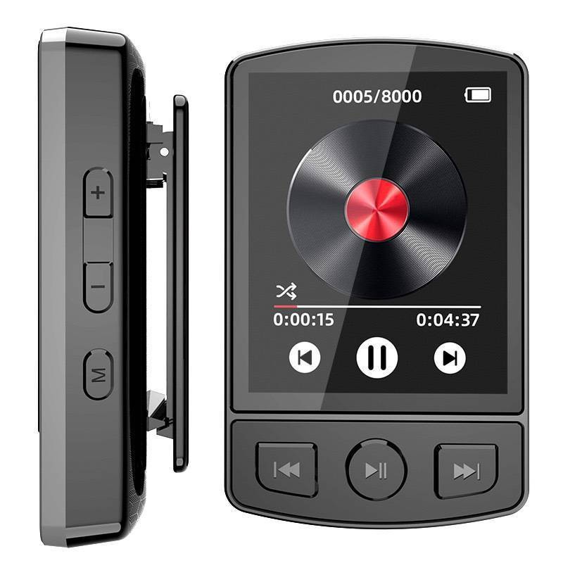 MP3 Player Clipe Mini Walkman Tela De 1.77 Polegadas Esporte Para ...