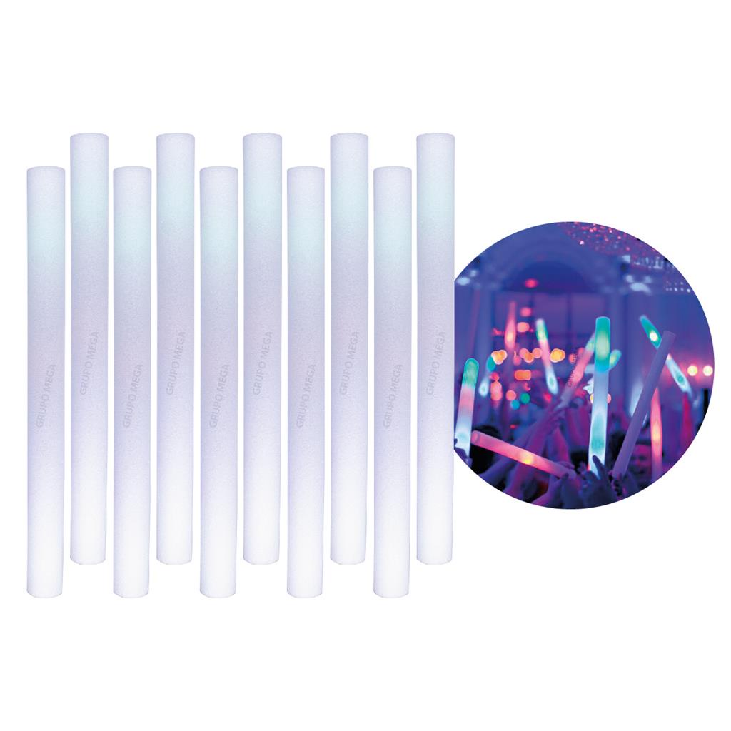 10 Bastoes Led espuma Popper Festas 15 Anos Formatura Shows | Shopee Brasil
