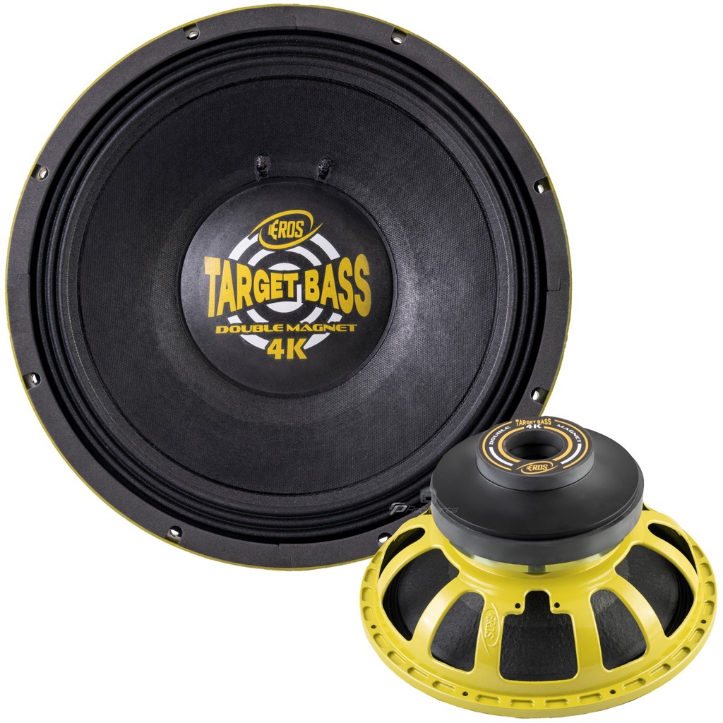 Alto Falante Eros 15" E15 Target Bass Double Magnet 4K 2000W Rms 4 Ohms | Shopee Brasil