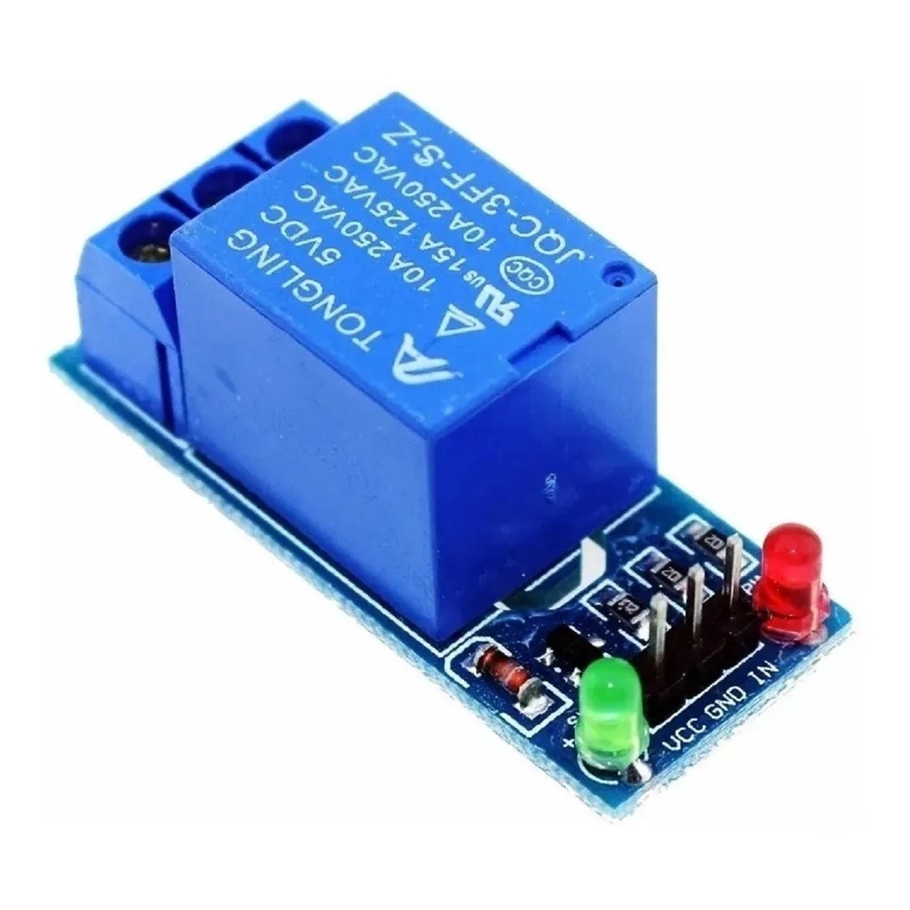 Módulo Rele 1 Canal 5v/10a Led Indicador Arduino Raspberry Pi ESP8266 | Shopee Brasil