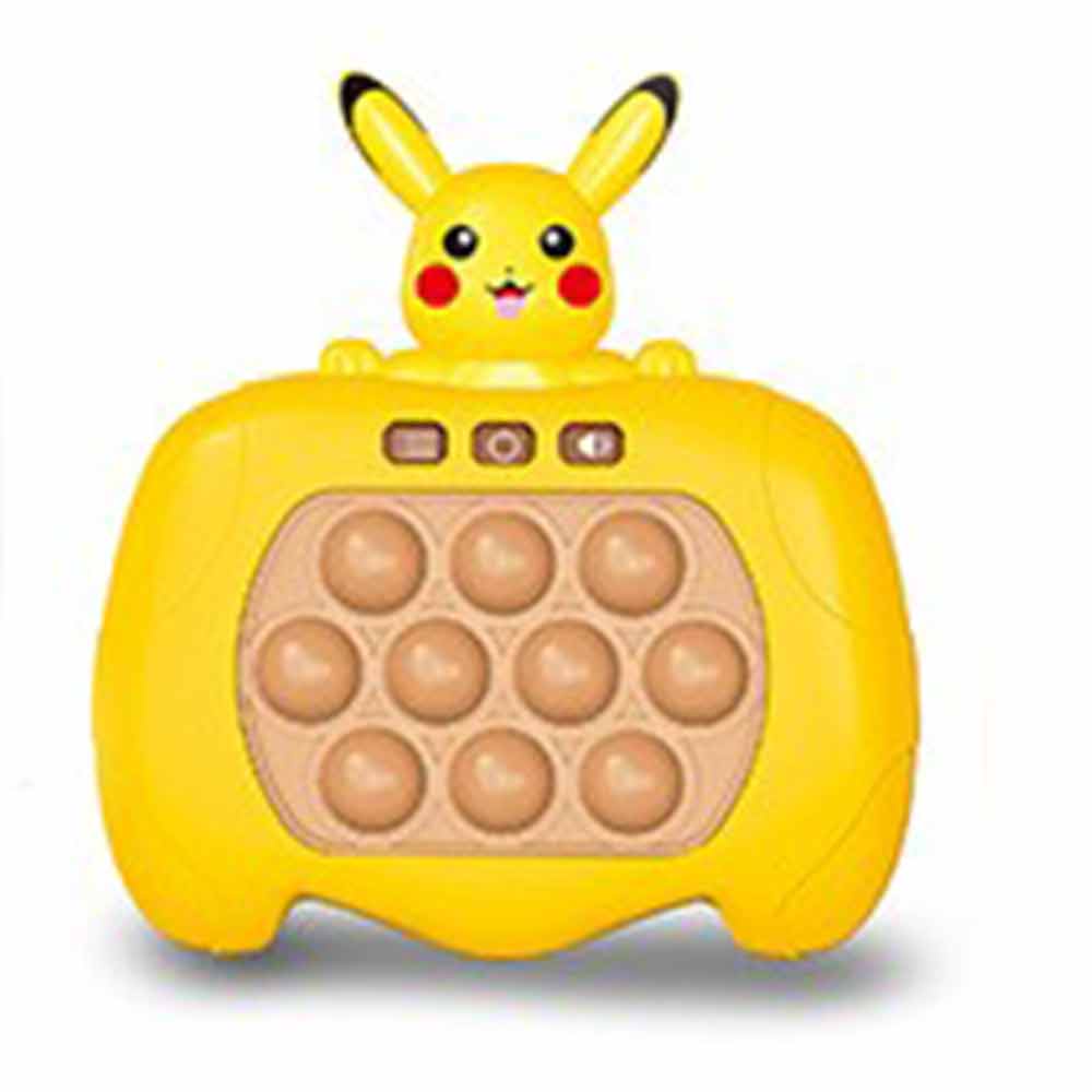 Pikachu Fast Pace Pop Push it Puzzle Game Controller Sensory Fidget Pop ...