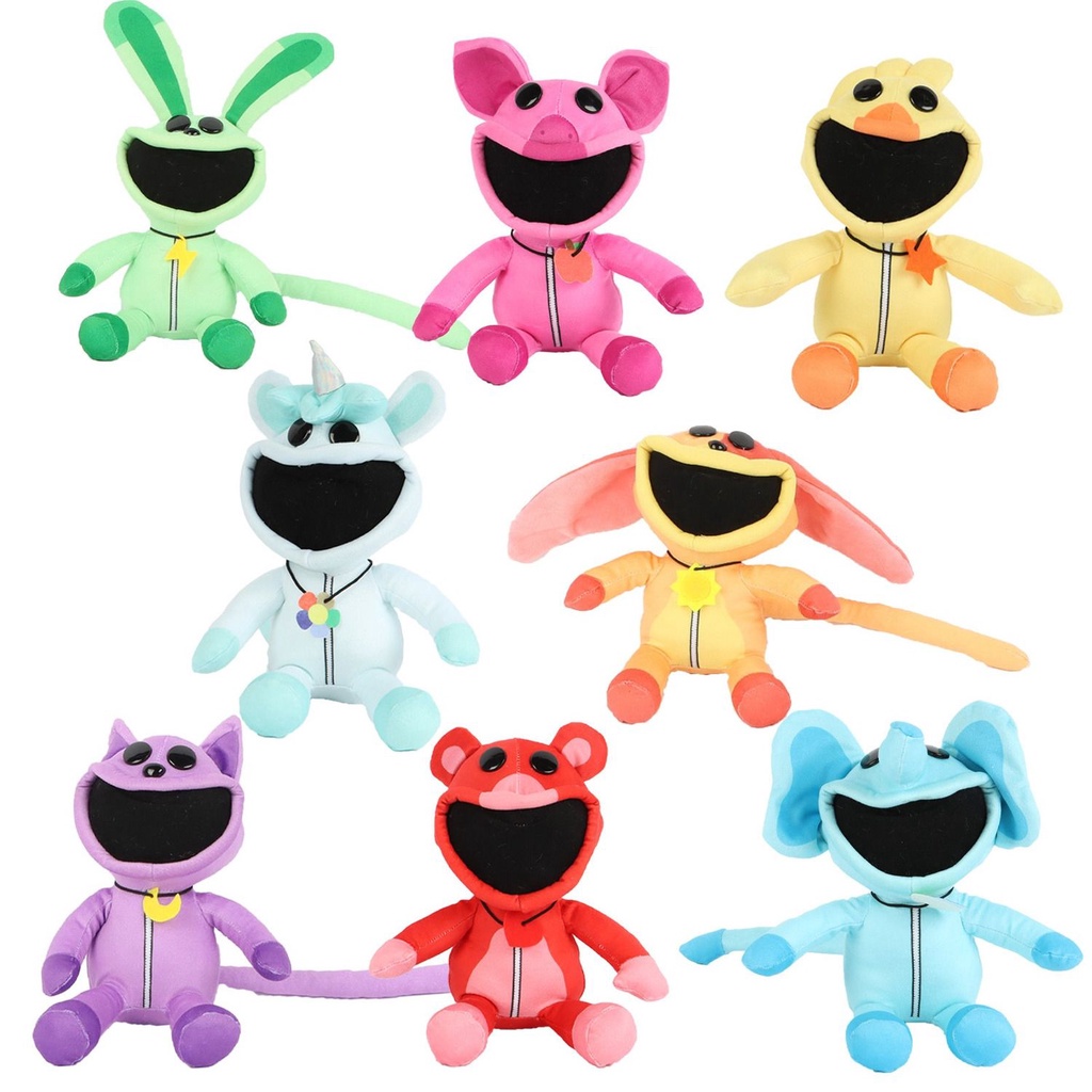 Nova Peça De Poppy Playtime Smiling Critters Bobbi Sorridente Boneca De