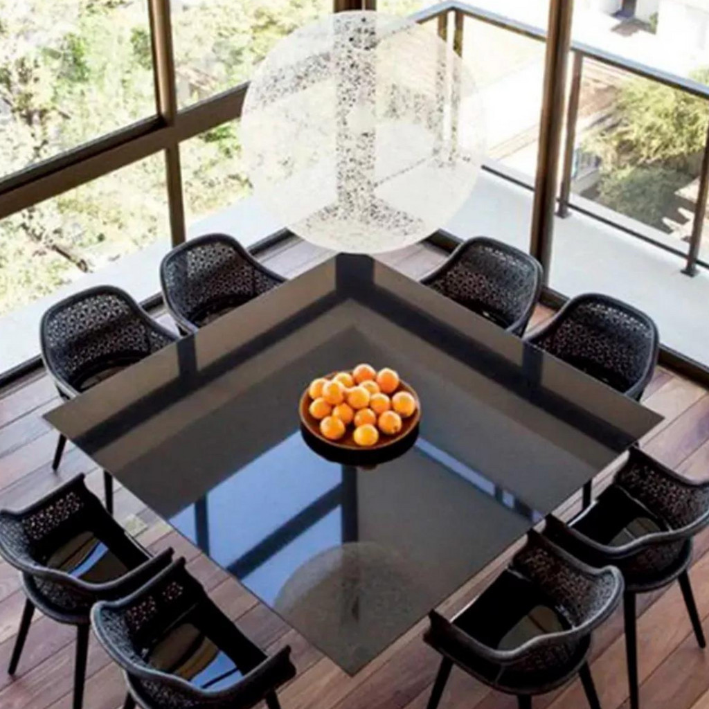 Adesivo Vinil Preto Brilho Para Laquear Envelopar Mesa Vidro 2mx100cm ...