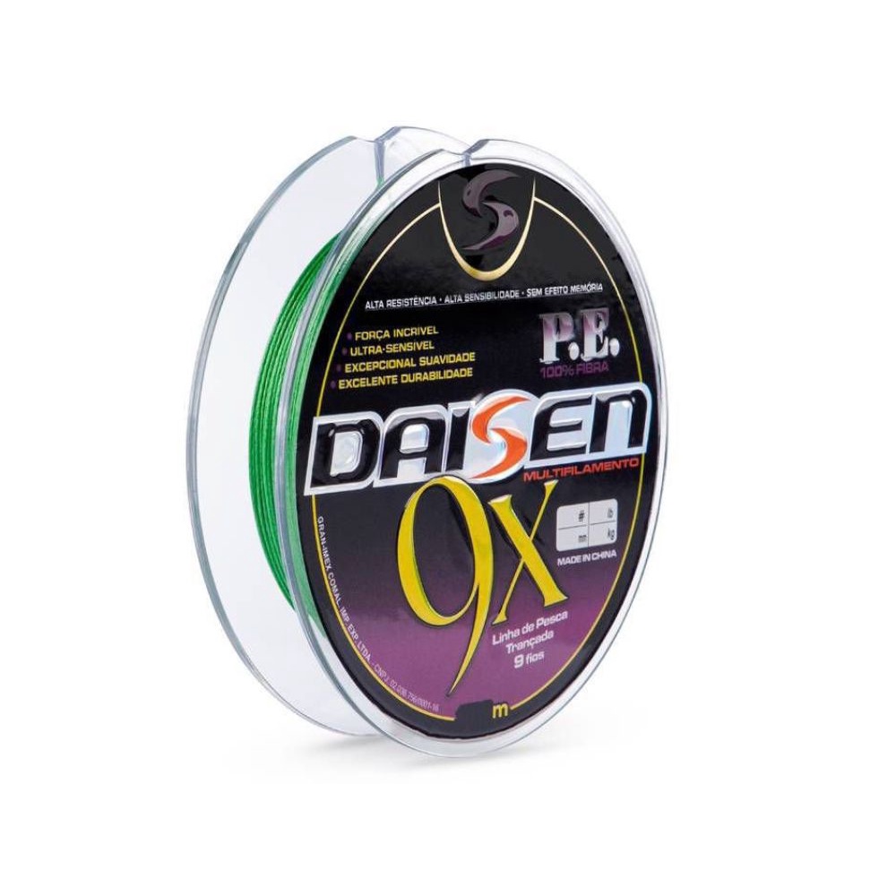 Linha multifilamento Daisen PE-9X | Shopee Brasil