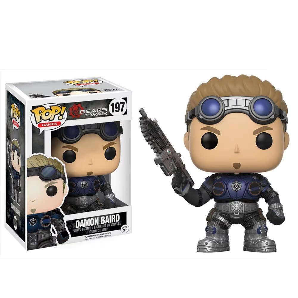 Funko Pop! Games: Gears Of War - Damon Baird #197 | Shopee Brasil