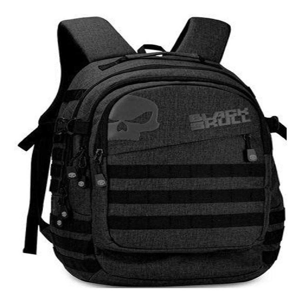 Mochila Clio Style Black Skull - Preta - Escorrega o Preço